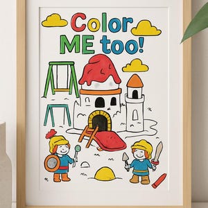 Playful Adventures Kids' Coloring Book for Ages 5-8 – Animals, Magic ...