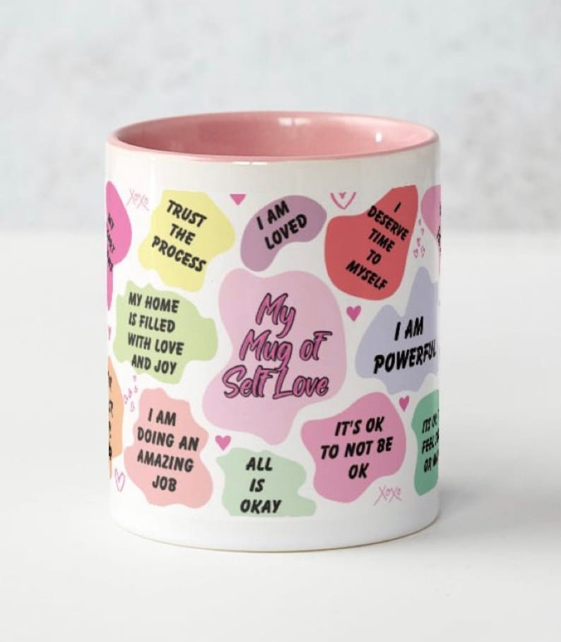 Self Love Mug PNG, Digital Download for Sublimation, Sublimation PNG ...