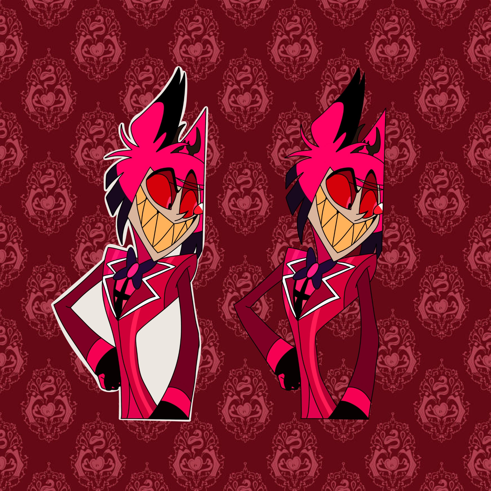 Alastor Sticker Set - Digital Download - Etsy