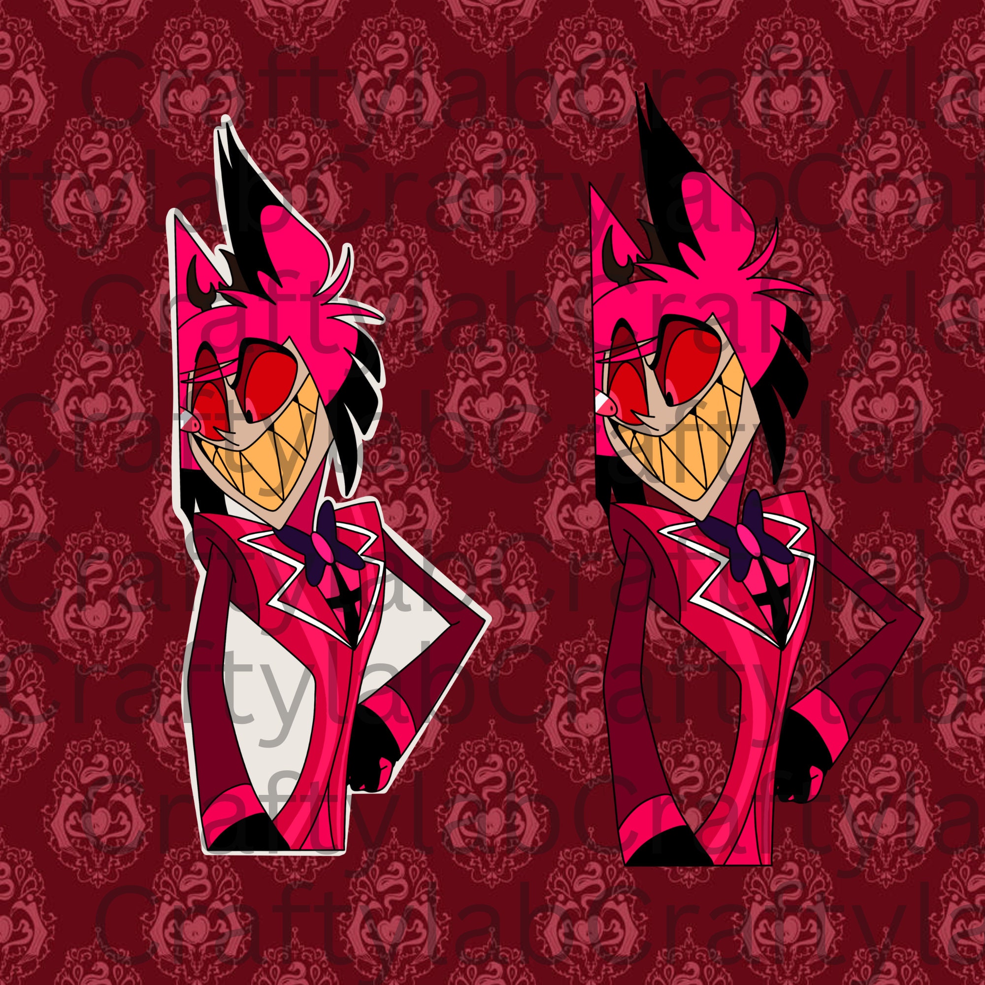 Alastor Sticker Set Digital Download - Etsy