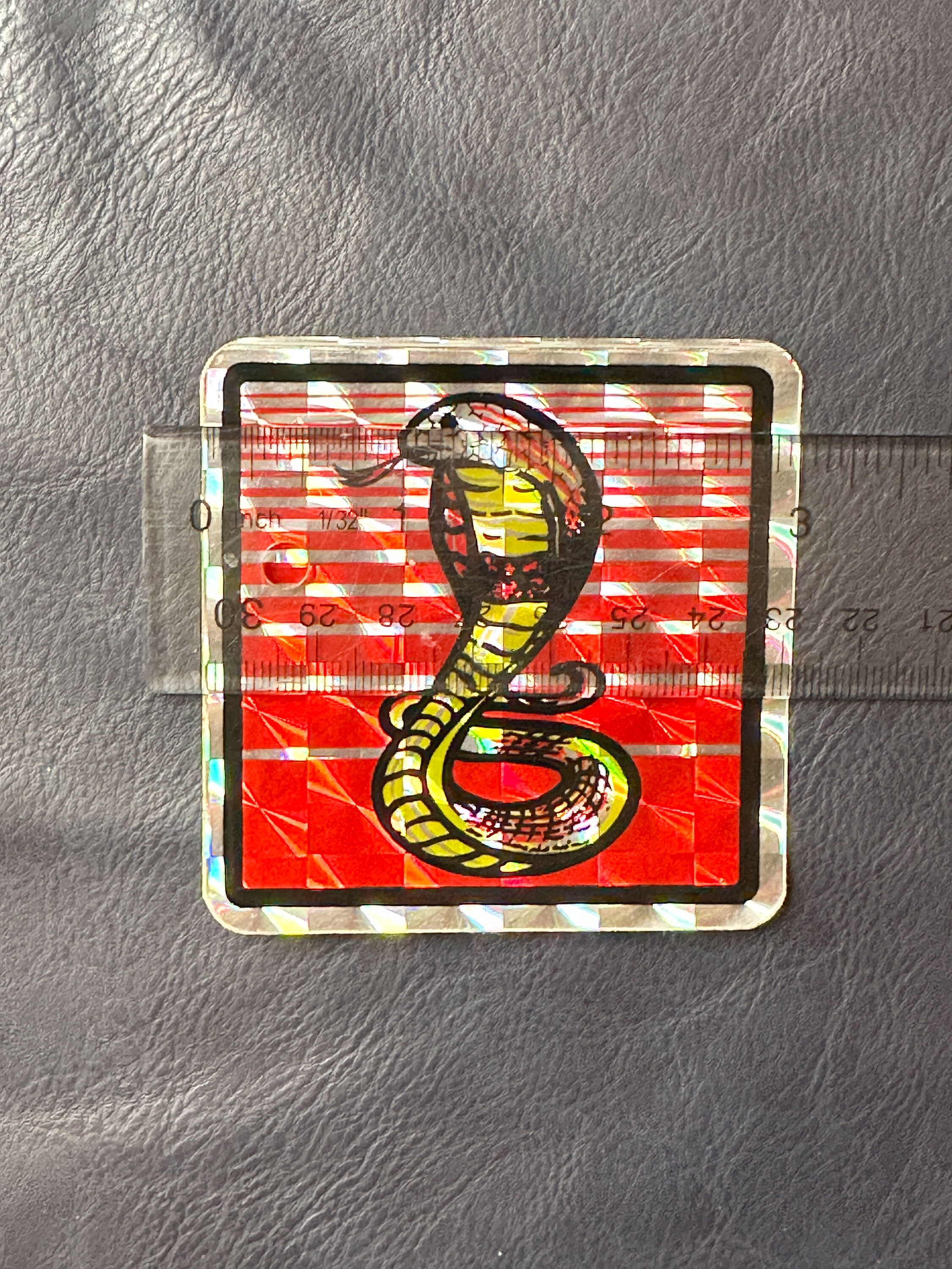 Vintage Prismatic King Cobra Sticker Vending Machine Decal - Etsy