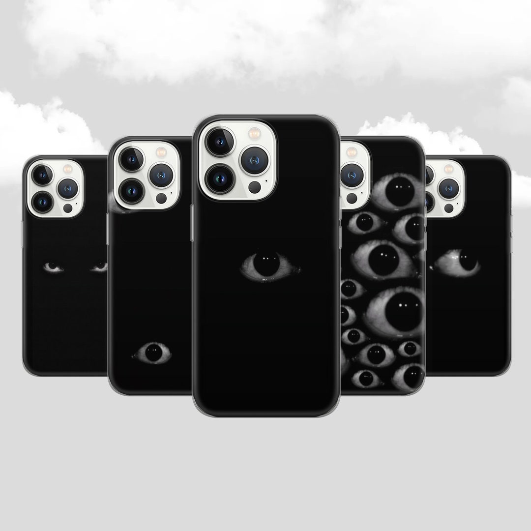 Eyeball Phone Case Watching Eye Creepy Horror Aesthetic Cover for ...