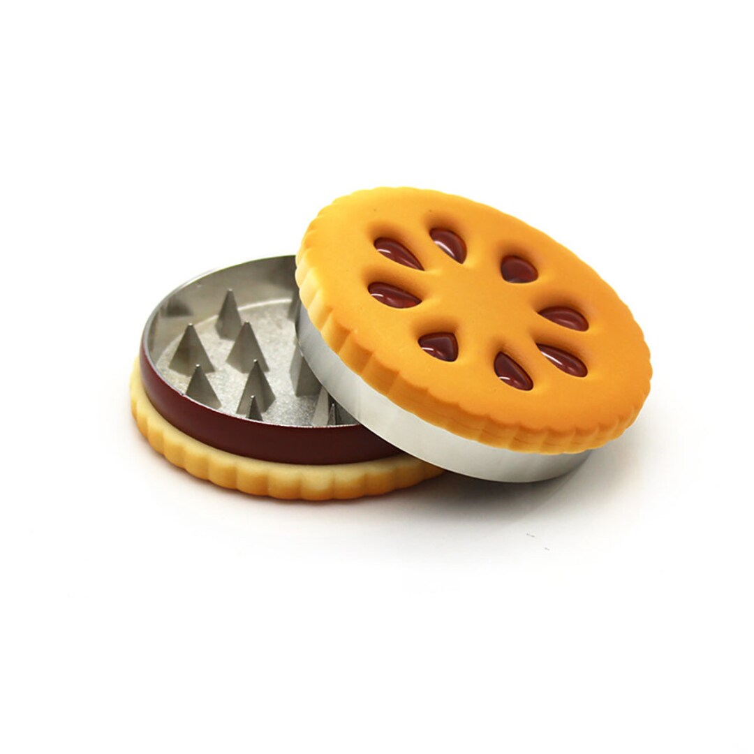 55mm Magnetic Biscuit Herb Grinder - Etsy