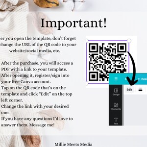 Retro Refer A Friend Canva Template, Floral & Bee Discount Card ...