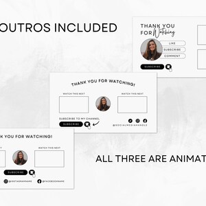 DIY Youtube Branding Kit | Youtube Intro and Outro | Youtube Banners ...