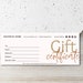 Gif Certificate Card Template, Printable and Editable Gift Certificate ...