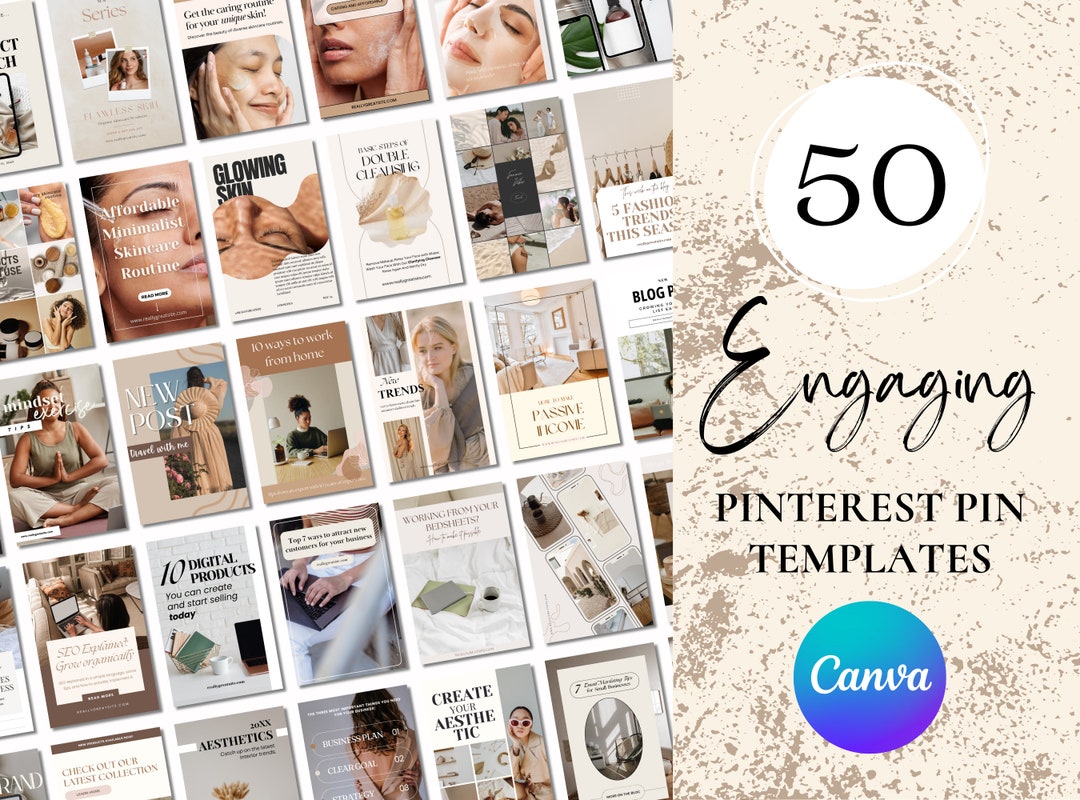 Engaging Pinterest Templates | Easy to Use Pinterest Pins ...
