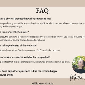 Price List Template & Scan to Pay Sign | Editable Price Guide | QR Code ...