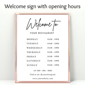 Restaurant Menu Template | Pdf Instant Download | Digital Download ...