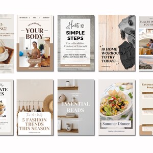 Engaging Pinterest Templates | Easy to Use Pinterest Pins ...