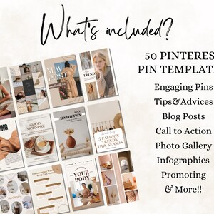 Engaging Pinterest Templates | Easy to Use Pinterest Pins ...