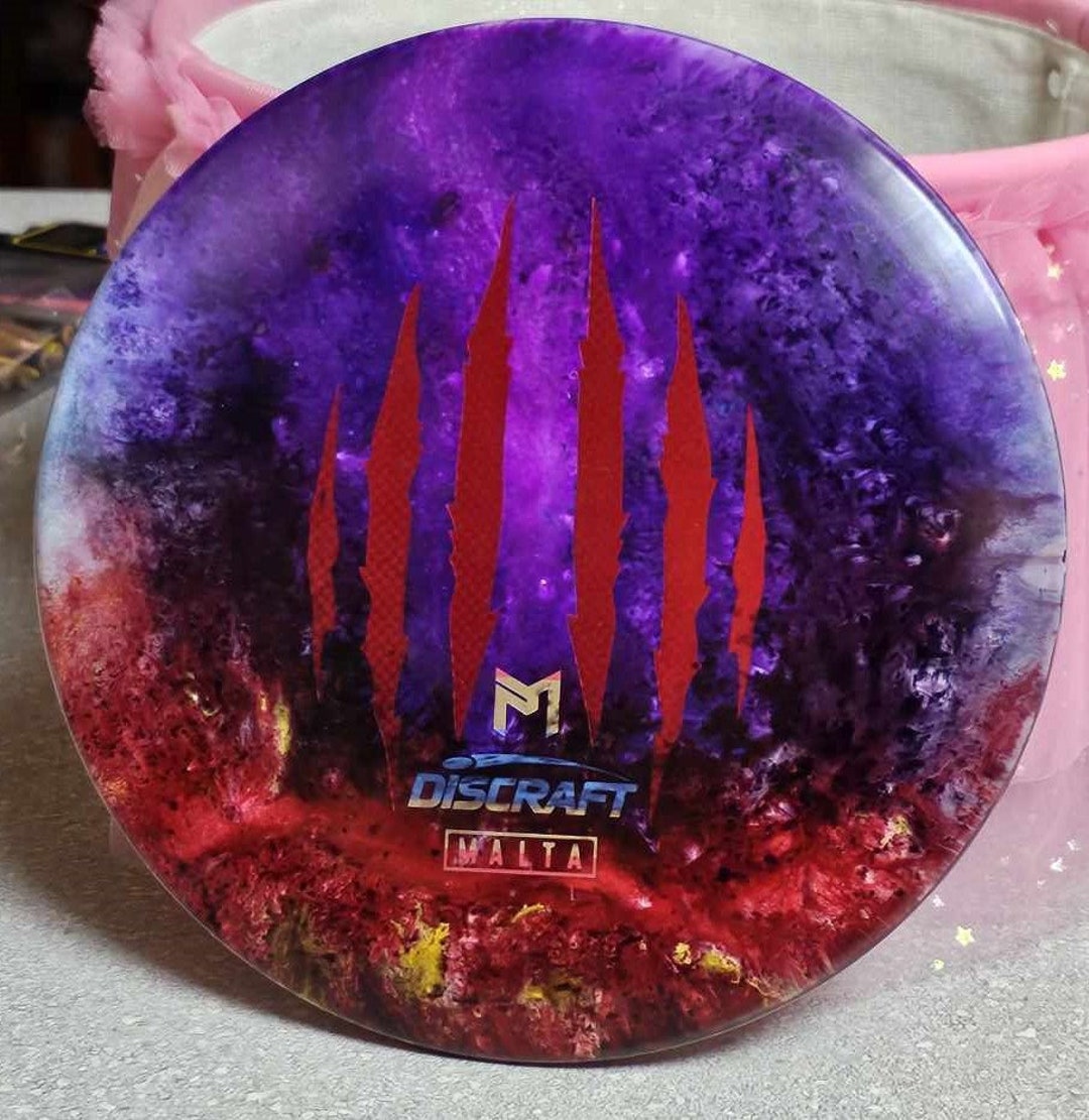 Discraft Malta Custom Dyed Frisbee Disc - Etsy