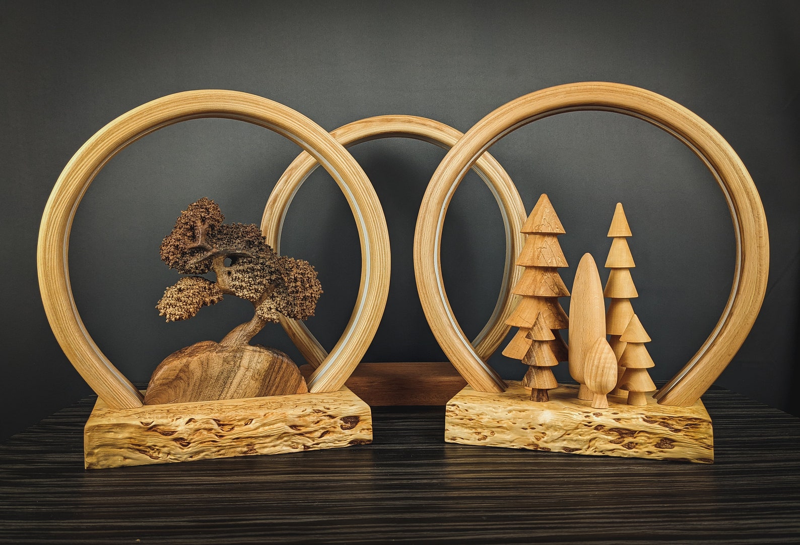 Unique Handcrafted Wooden Lamp With Custom Carving Inside | Steam ...