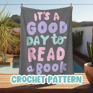 Crochet Graphgan Pattern, Reader Corner to Corner Afghan Blanket ...