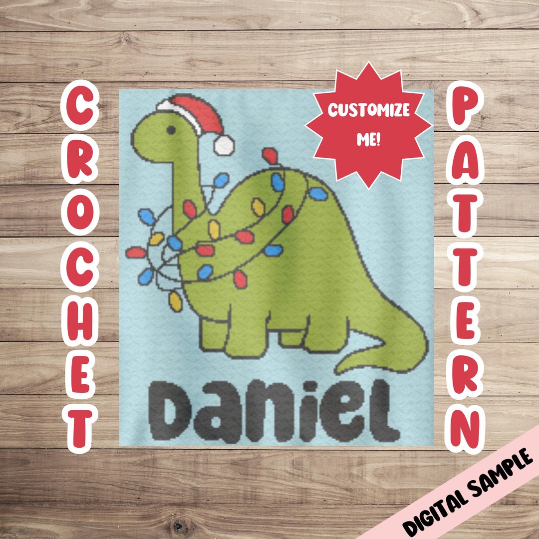 Personalized Crochet Graphgan Pattern, Custom Christmas Corner to ...