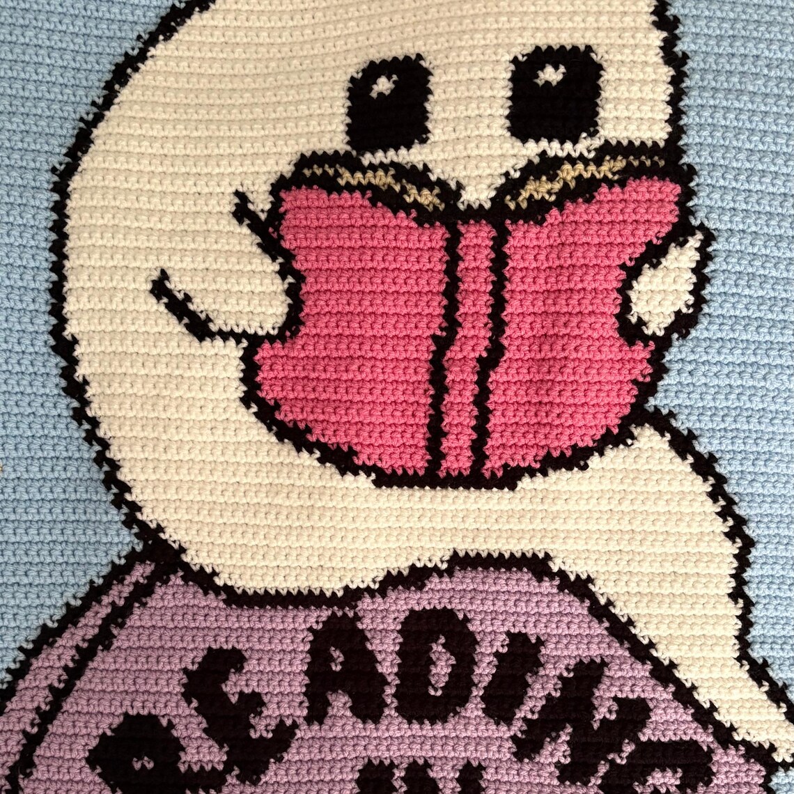 Crochet Halloween Ghost Graphgan Pattern, Corner to Corner Afghan ...