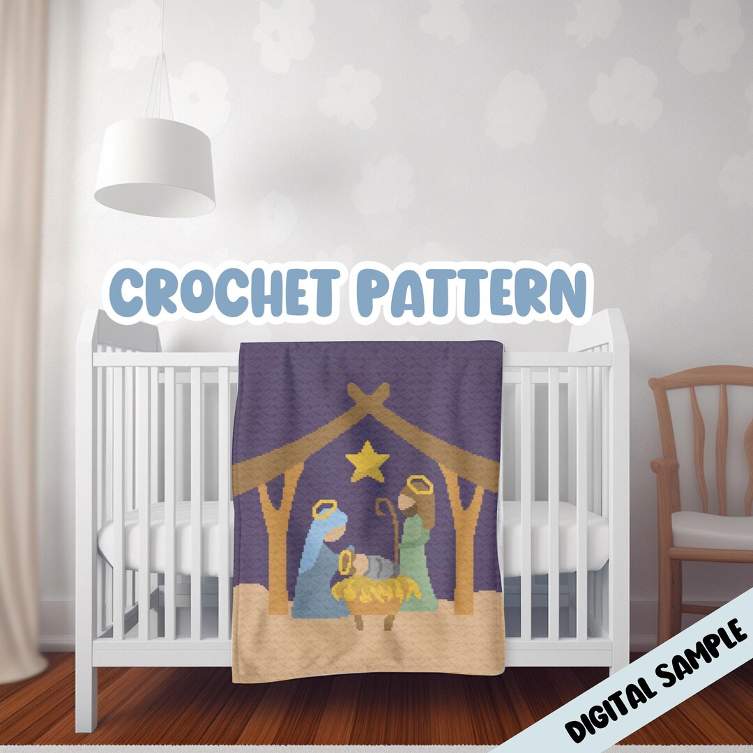 Crochet Graphgan Pattern, Christmas Corner to Corner Crochet Blanket ...