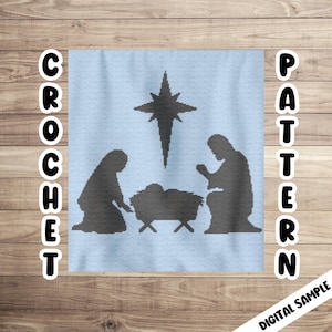 Crochet Graphgan Pattern, Christmas Corner to Corner Crochet Blanket ...