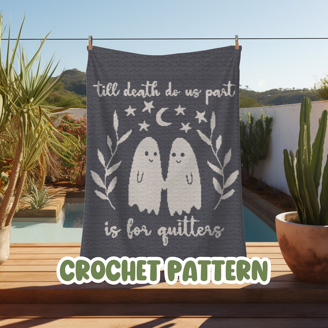 Crochet Graphgan Pattern, Ghost Corner to Corner Blanket Pattern ...