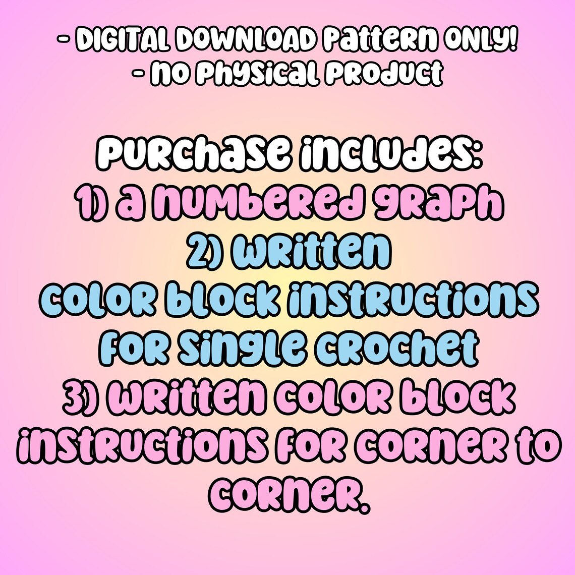 Crochet Teddy Bear Graphgan Pattern, Forest Animal Corner to Corner ...