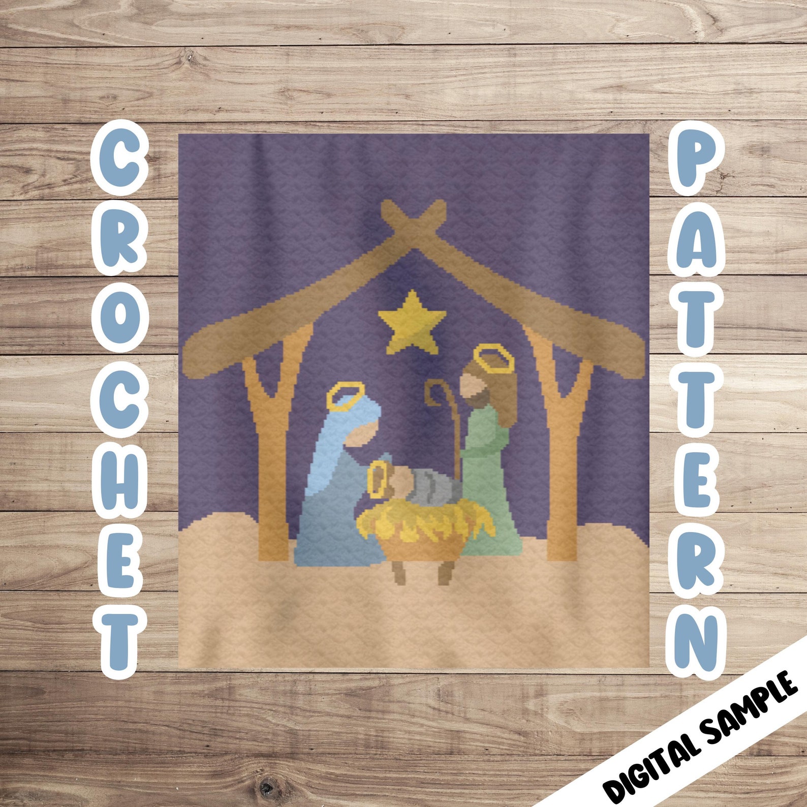 Crochet Graphgan Pattern, Christmas Corner to Corner Crochet Blanket ...