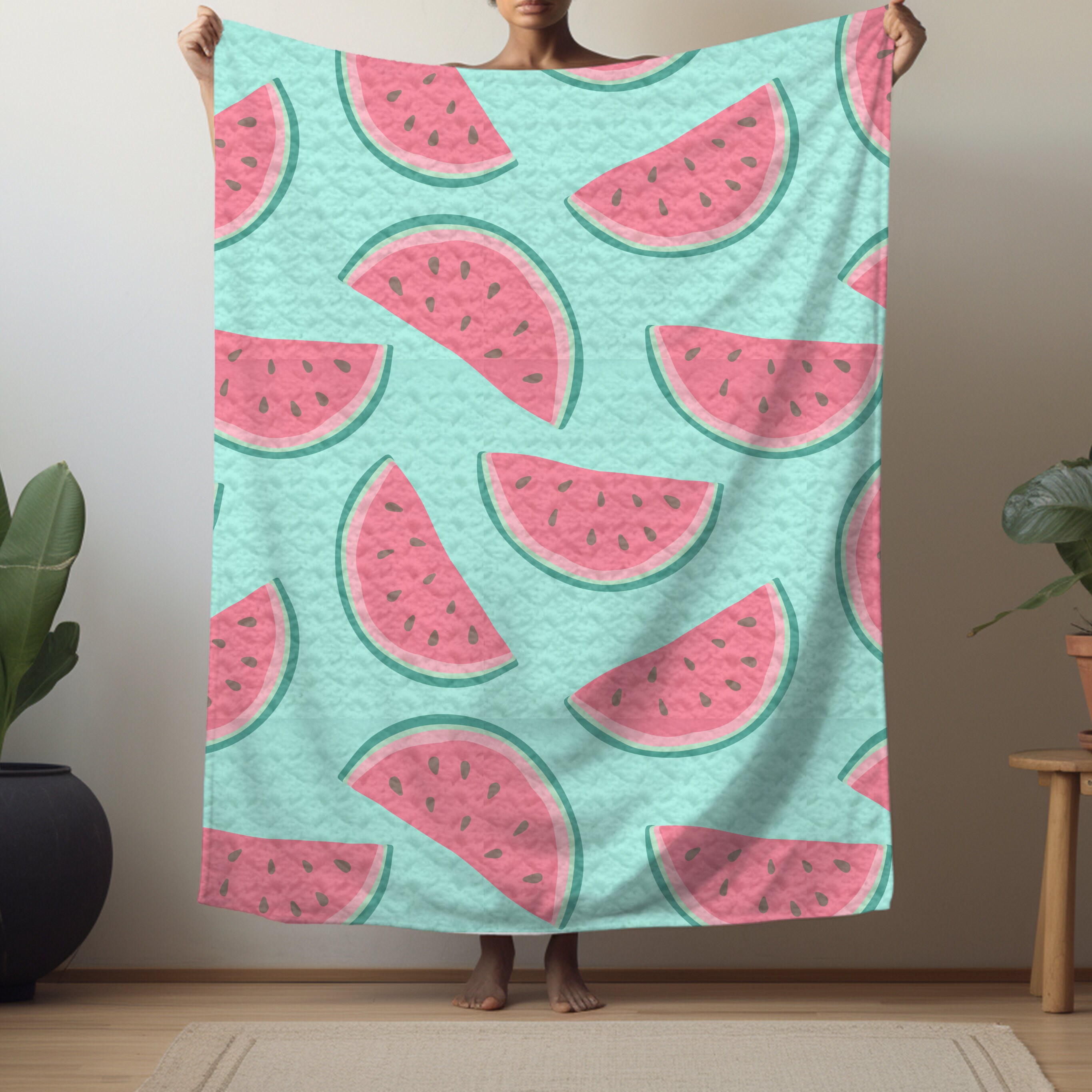 Crochet Graphgan Pattern, Watermelon Corner to Corner Crochet Blanket ...