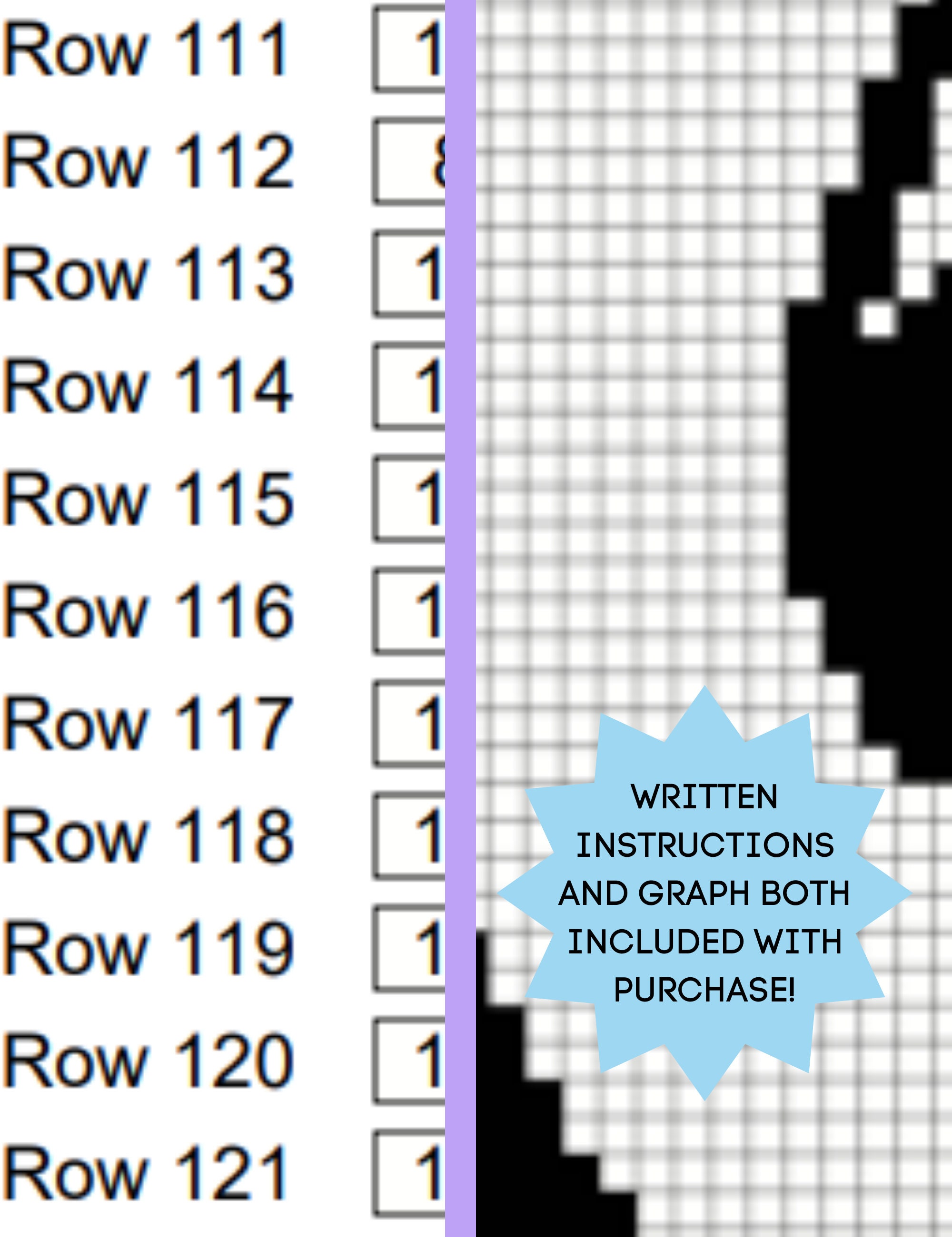 Galaxy Mushroom Crochet Blanket Pattern / Crochet Graphgan Pattern ...