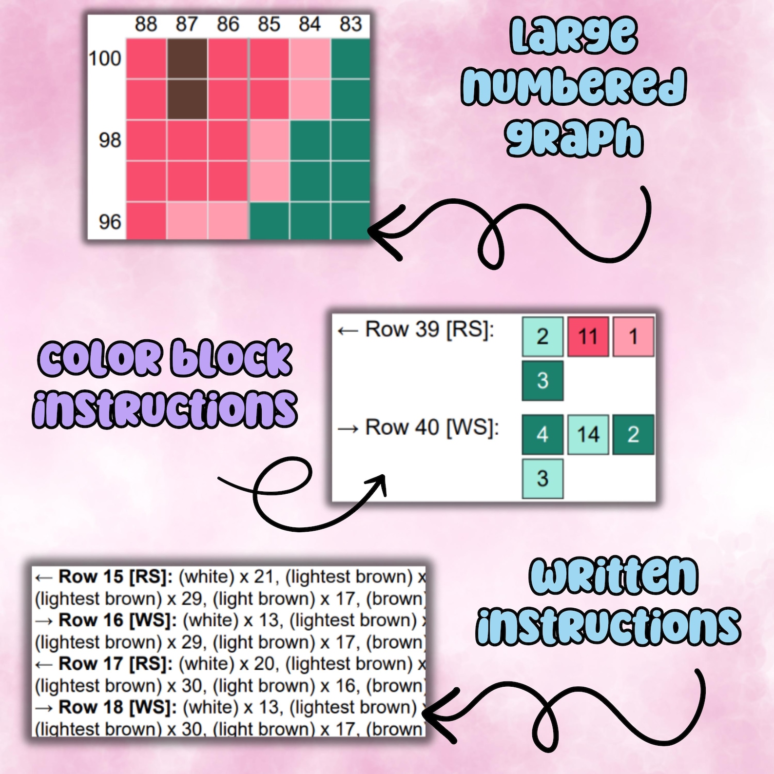 Crochet Graphgan Pattern, Reader Tarot Card Corner to Corner Afghan ...