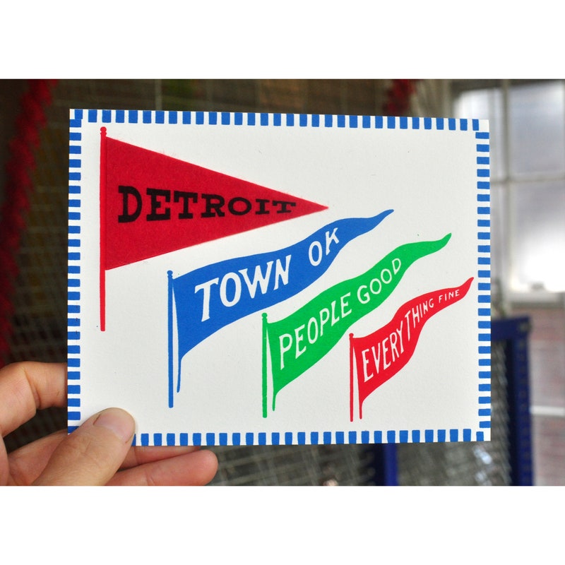 Michigan Felt Pennants - Etsy