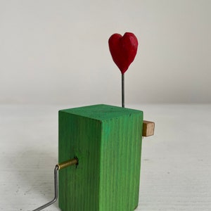Love Heart, Handcrafted Wooden Automata - Etsy