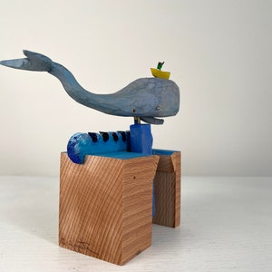 The Whale Handcrafted Wooden Automata - Etsy