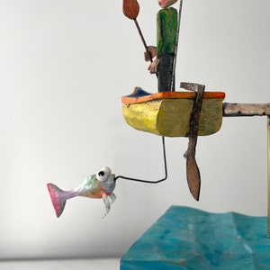 Catch Me If You Can, Handcrafted Wooden Automata - Etsy