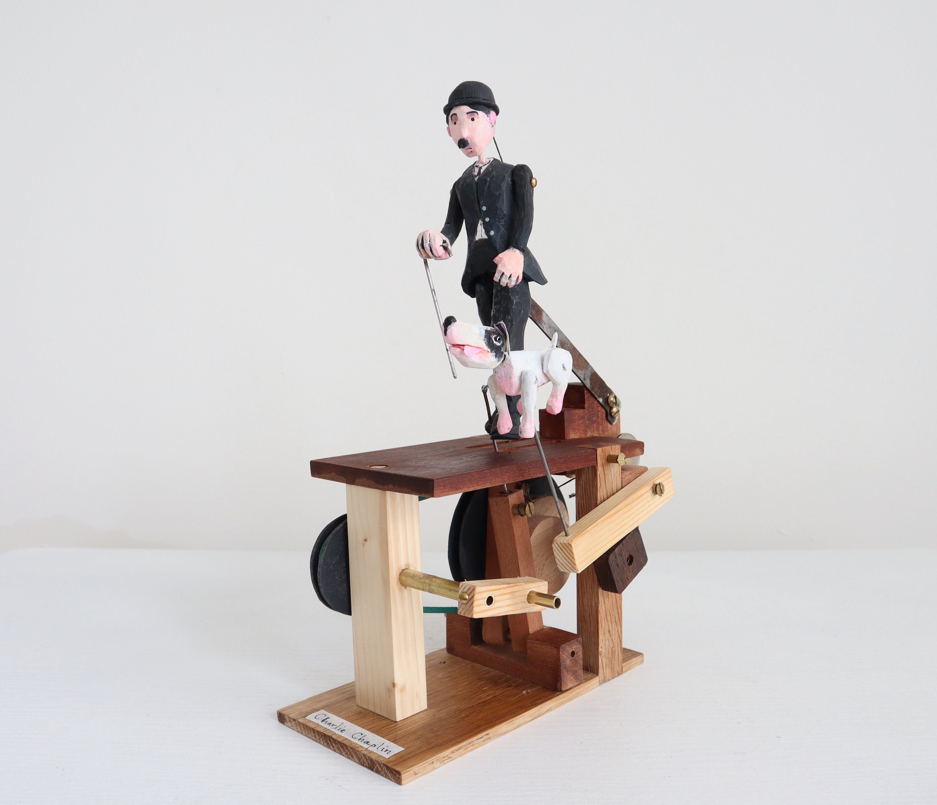 Charlie Chaplin Handcrafted Wooden Automata - Etsy