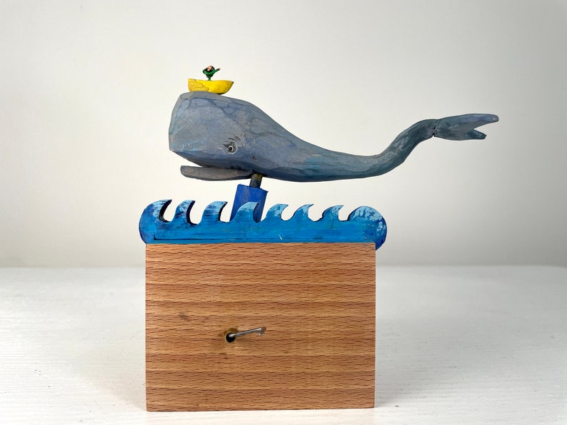 The Whale Handcrafted Wooden Automata - Etsy