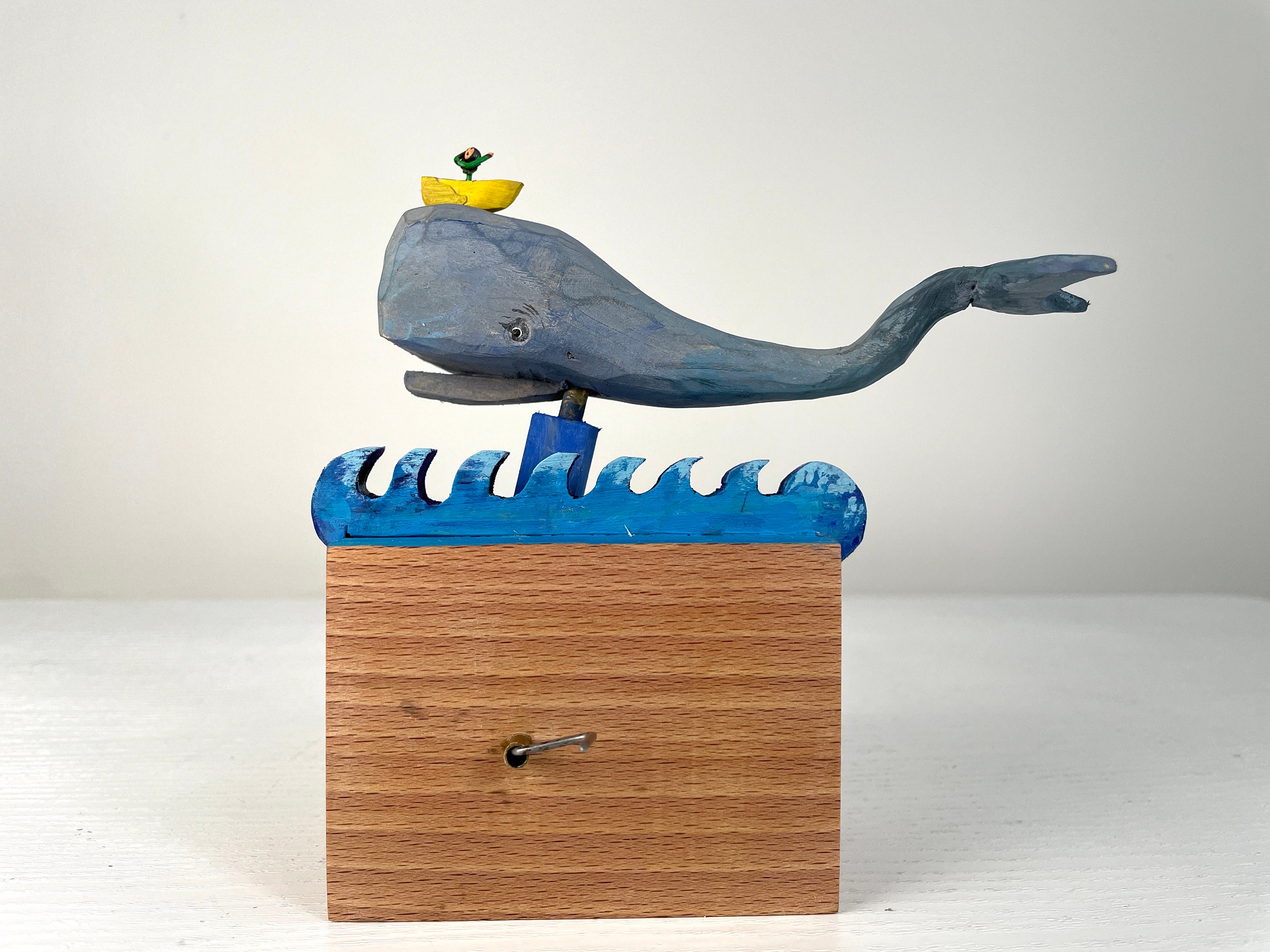 The Whale Handcrafted Wooden Automata - Etsy