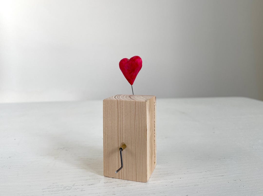 Love Heart, Handcrafted Wooden Automata - Etsy