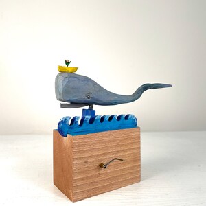 The Whale Handcrafted Wooden Automata - Etsy
