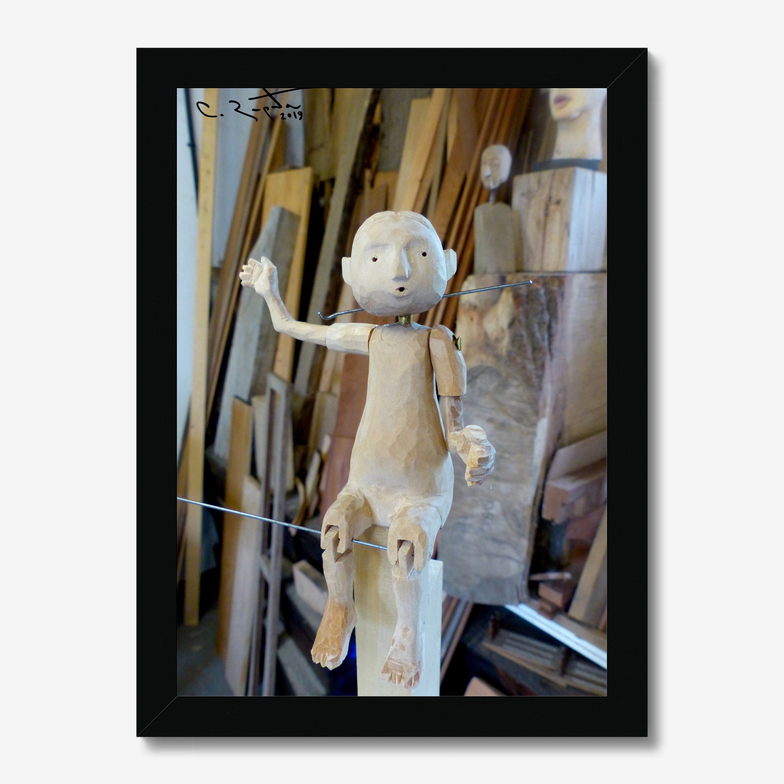 Automata Girl Limited Edition Art Print by Carlos Zapata A4 A3 A2 - Etsy