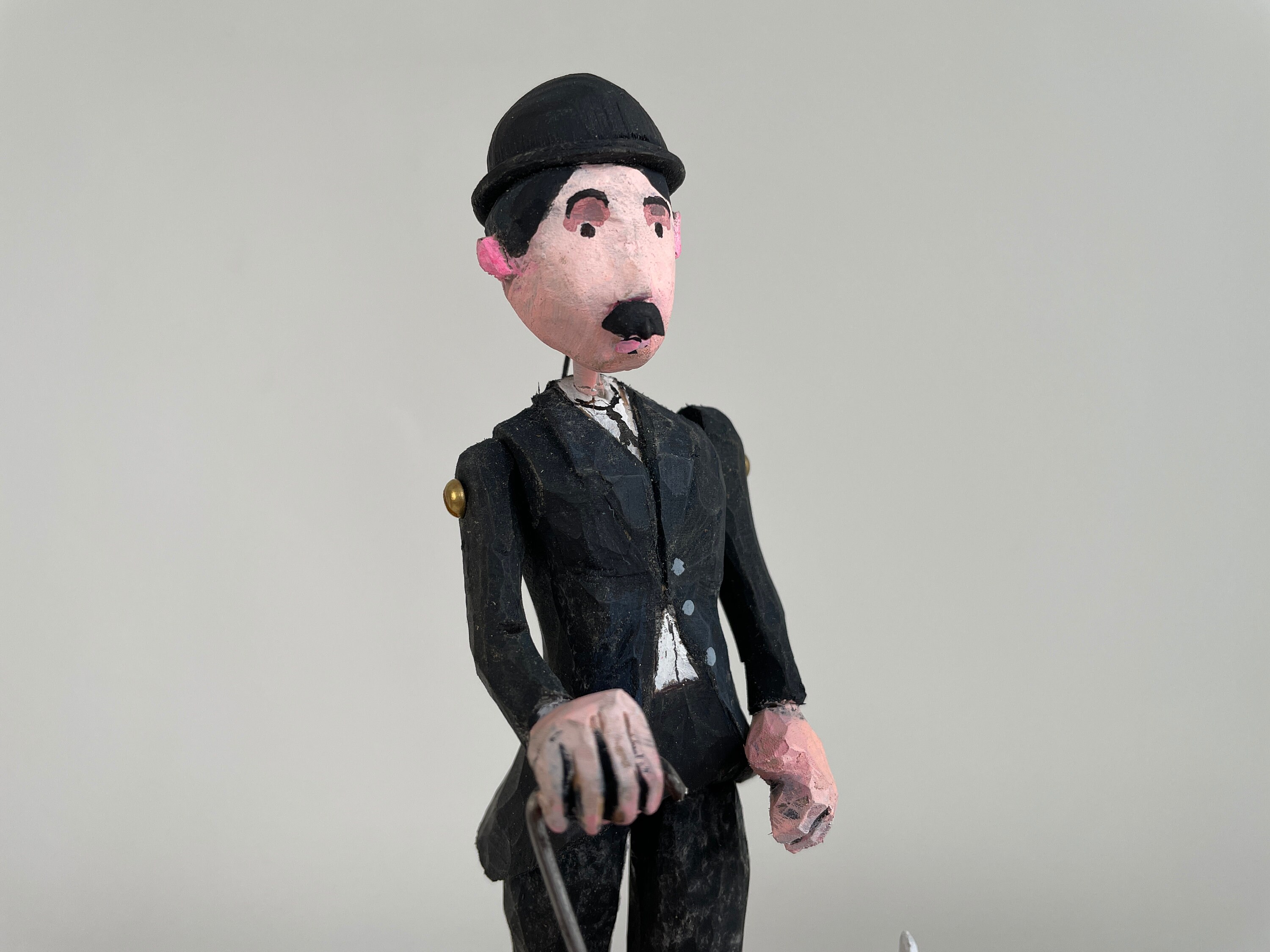 Charlie Chaplin Handcrafted Wooden Automata - Etsy