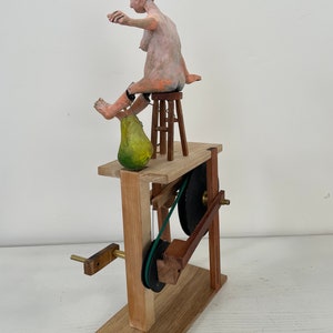 Miss Pear Handcrafted Wooden Automata 1 - Etsy