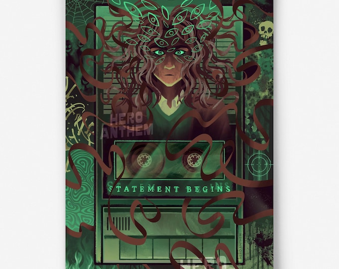 The Magnus Archives Statement Begins Jonathan Sims Print - Etsy