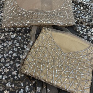 Party Wear Mono Net Saree for Girls, Wedding Saree for Bridesmaid ...