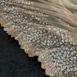 Party Wear Mono Net Saree for Girls, Wedding Saree for Bridesmaid ...