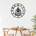 Mashallah Islamic Metal Wall Clock, Modern Design Islamic Clock ...