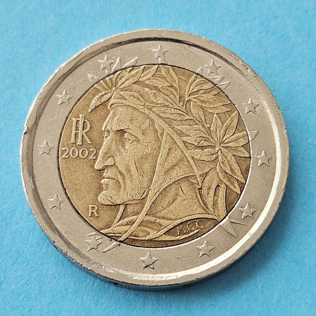 2 Euro Coin - Italy 2002 - for Collectors - - Etsy
