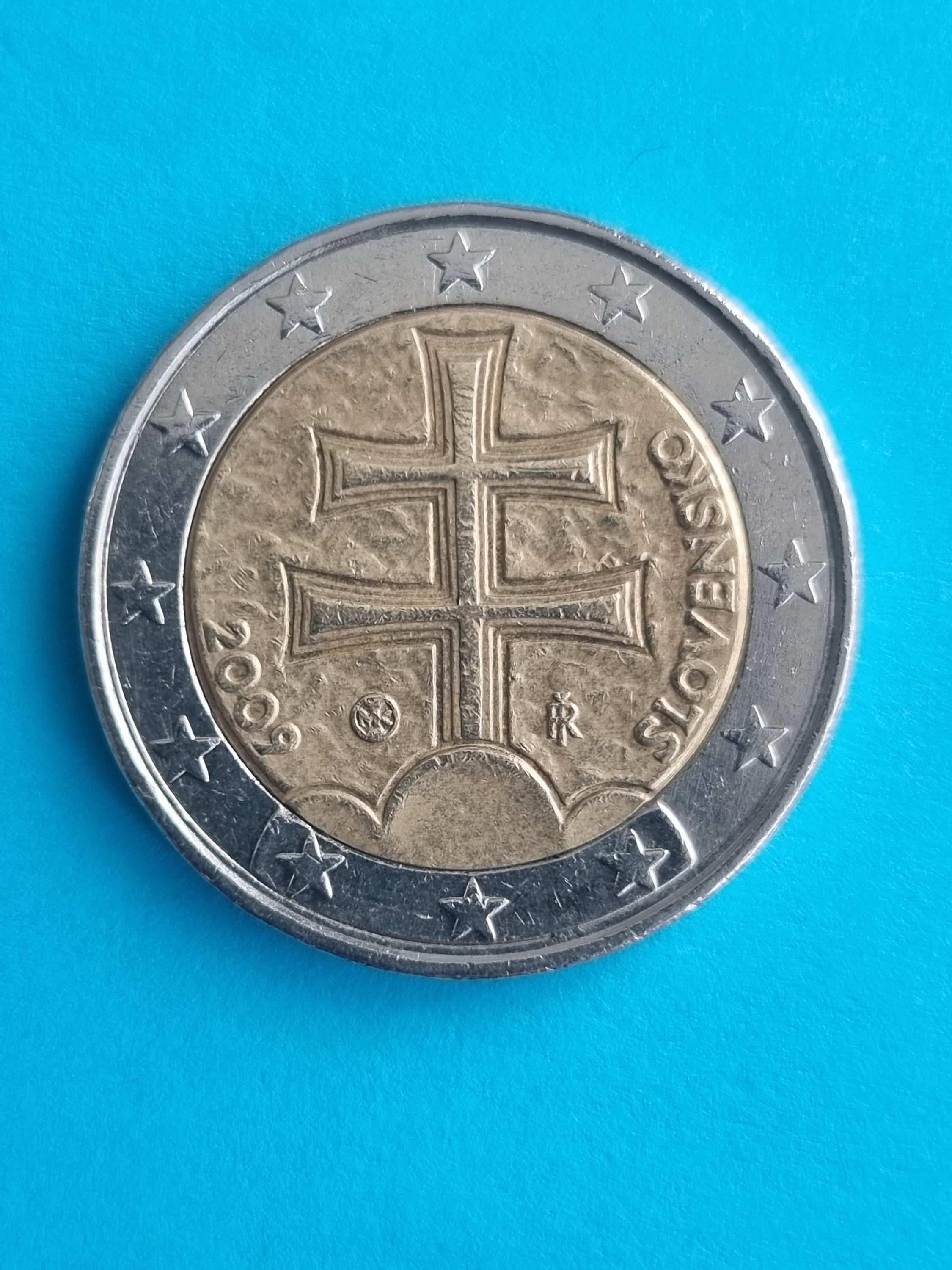 Very Rare 2 Euro Coin Slovakia slovensko 2009 - Etsy