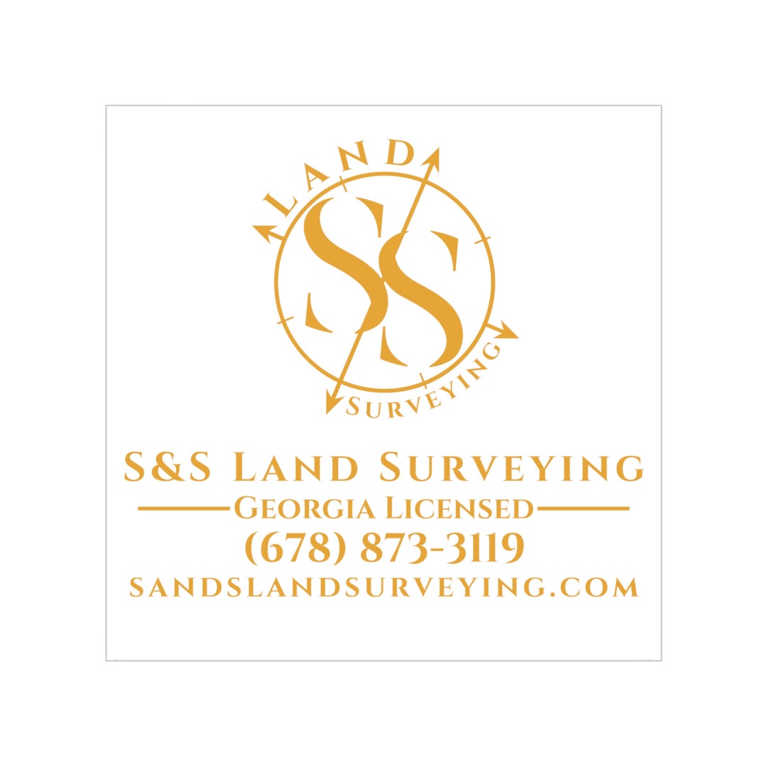 S&S Land Surveying - Transparent Sticker/decal - Etsy