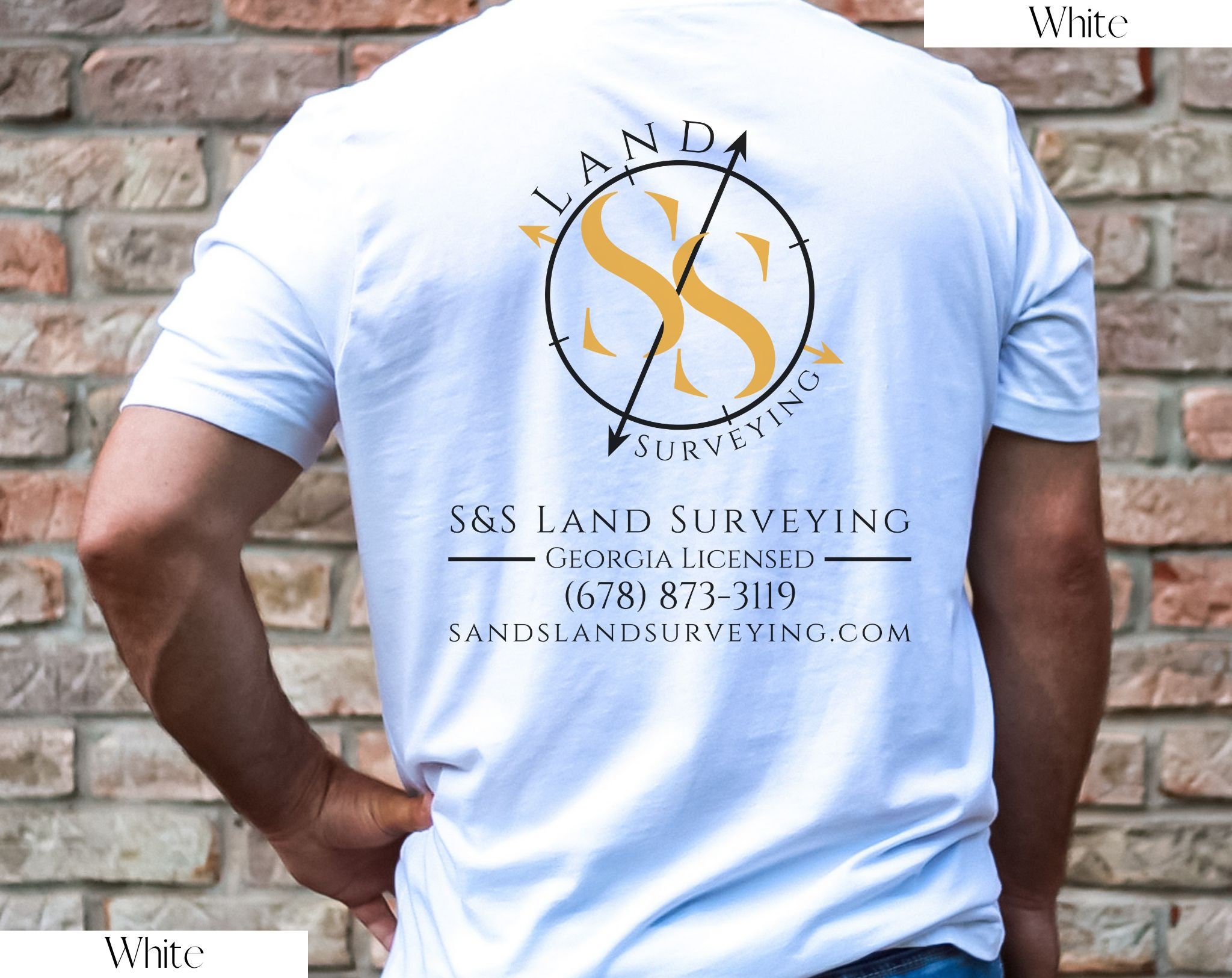 S&S Land Surveying - T-shirt - Bella+canvas 3001 - Etsy
