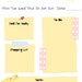 Cute Minimal Daily Plan - Etsy