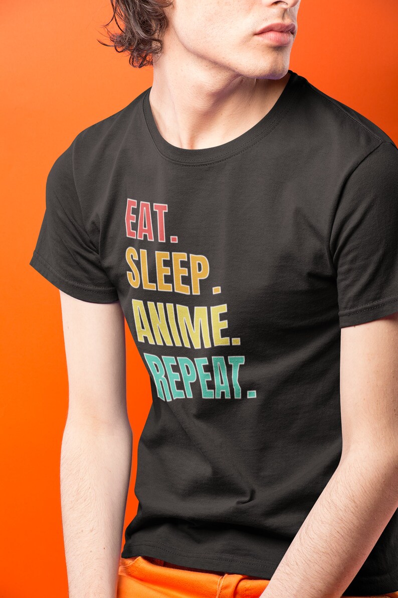 Eat Sleep Anime Repeat Shirt Cool Anime Shirt Gift for Anime - Etsy